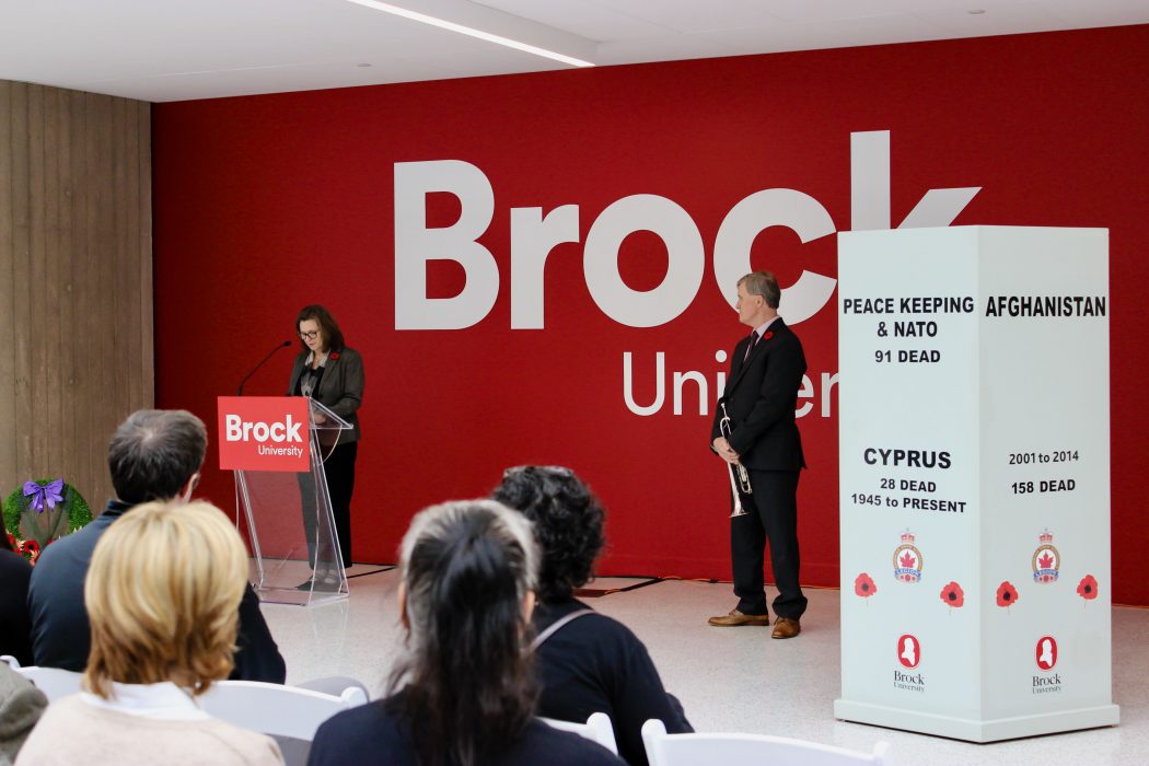 Brock gathers to reflect and remember – The Brock News