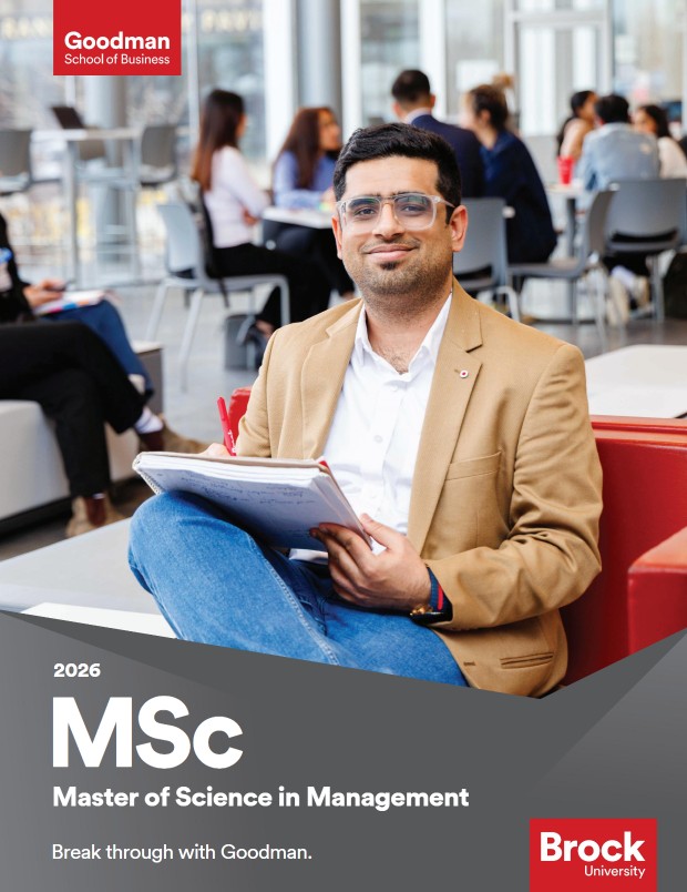 Master of Science in Management (MSc) – Goodman School of Business